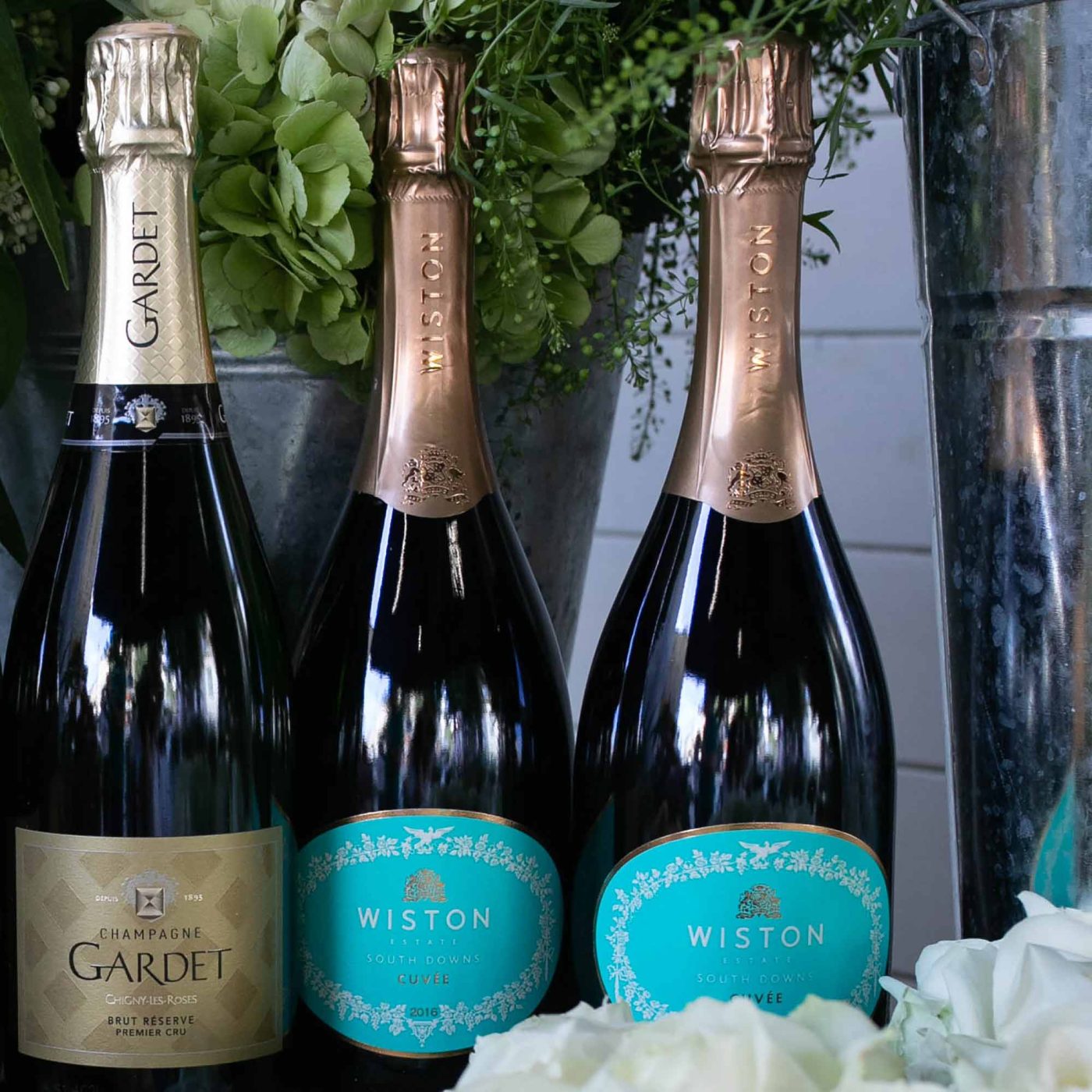 The Big Bubble Wines, set of 6 sparkling wine bottles - Bayley & Sage
