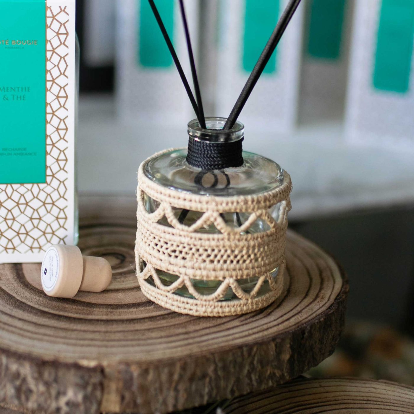 Côté Bougie Mint Tea Diffuser Set - Bayley & Sage